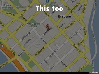 Brisbane CBD STREETS MAP