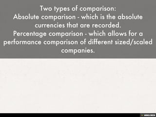 Horizontal Trend Analysis | PDF