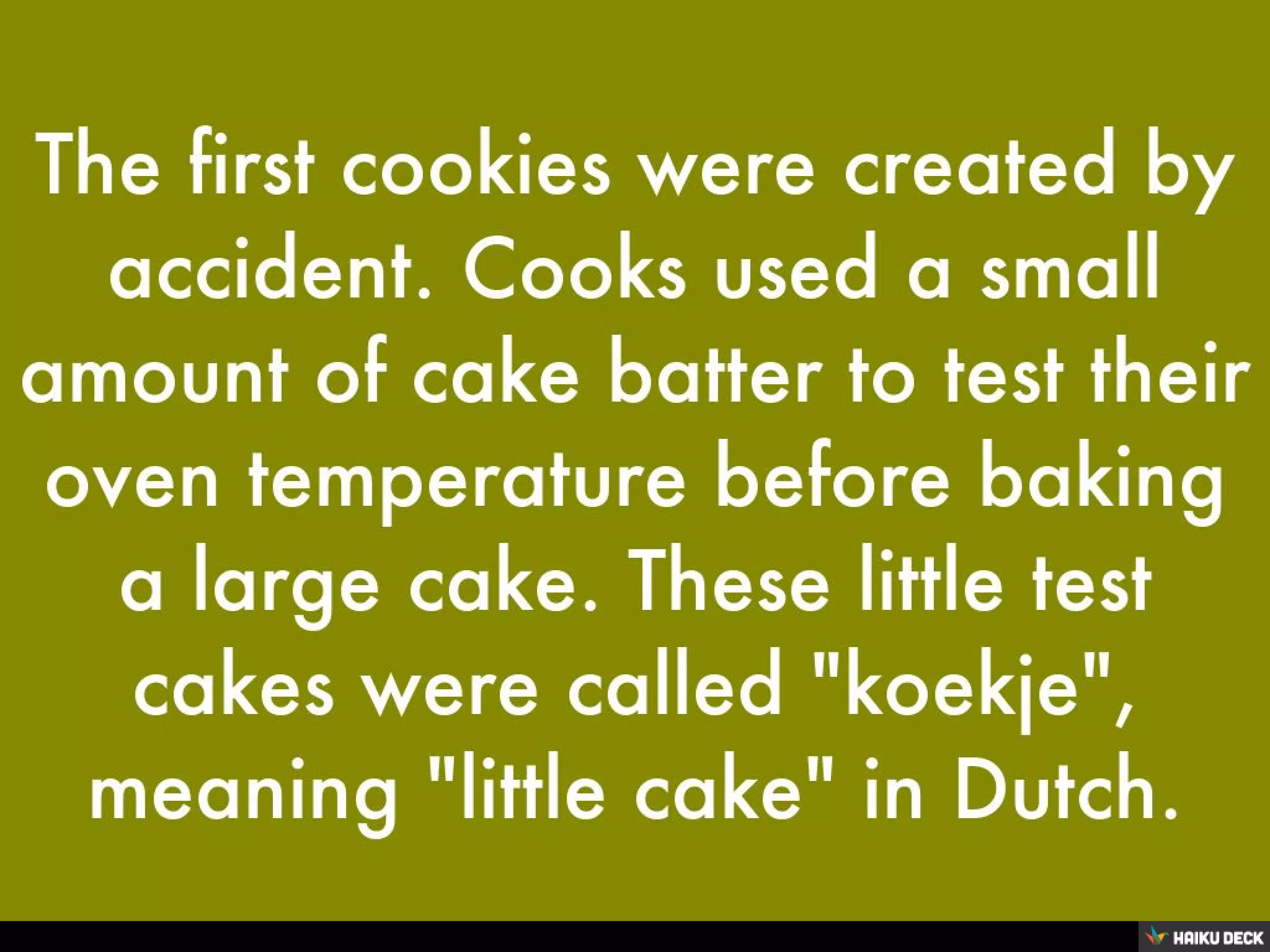 The First cookie | PDF