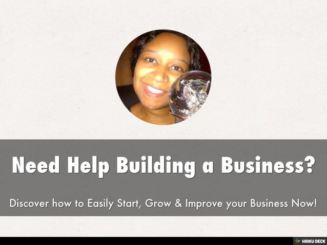 Need Help Building a Business? | PPT