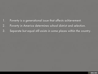 Poverty in School | PDF