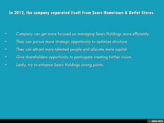 Sears Holdings Corp. | PDF