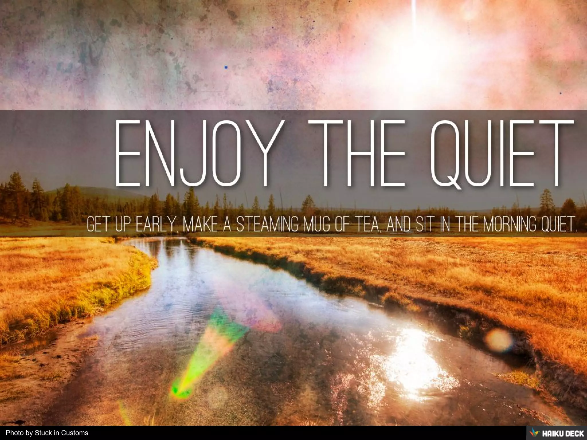 Take 5: Tension Tamers That Work | PPT