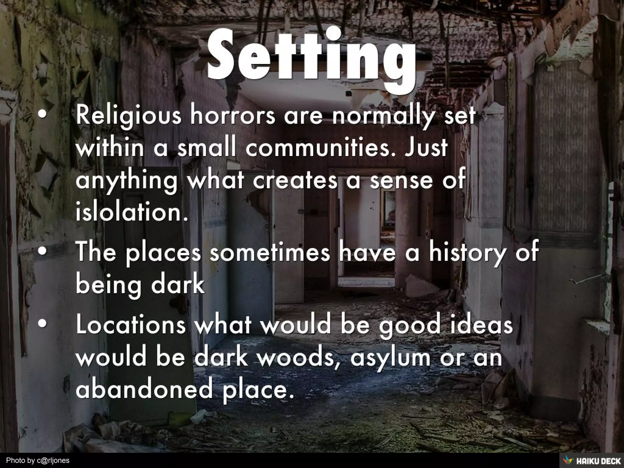 Conventions On Religious Horrors | PDF