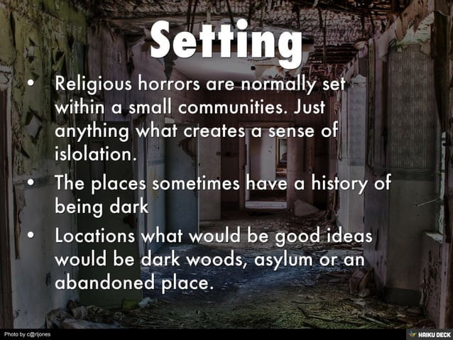 Conventions On Religious Horrors | PDF