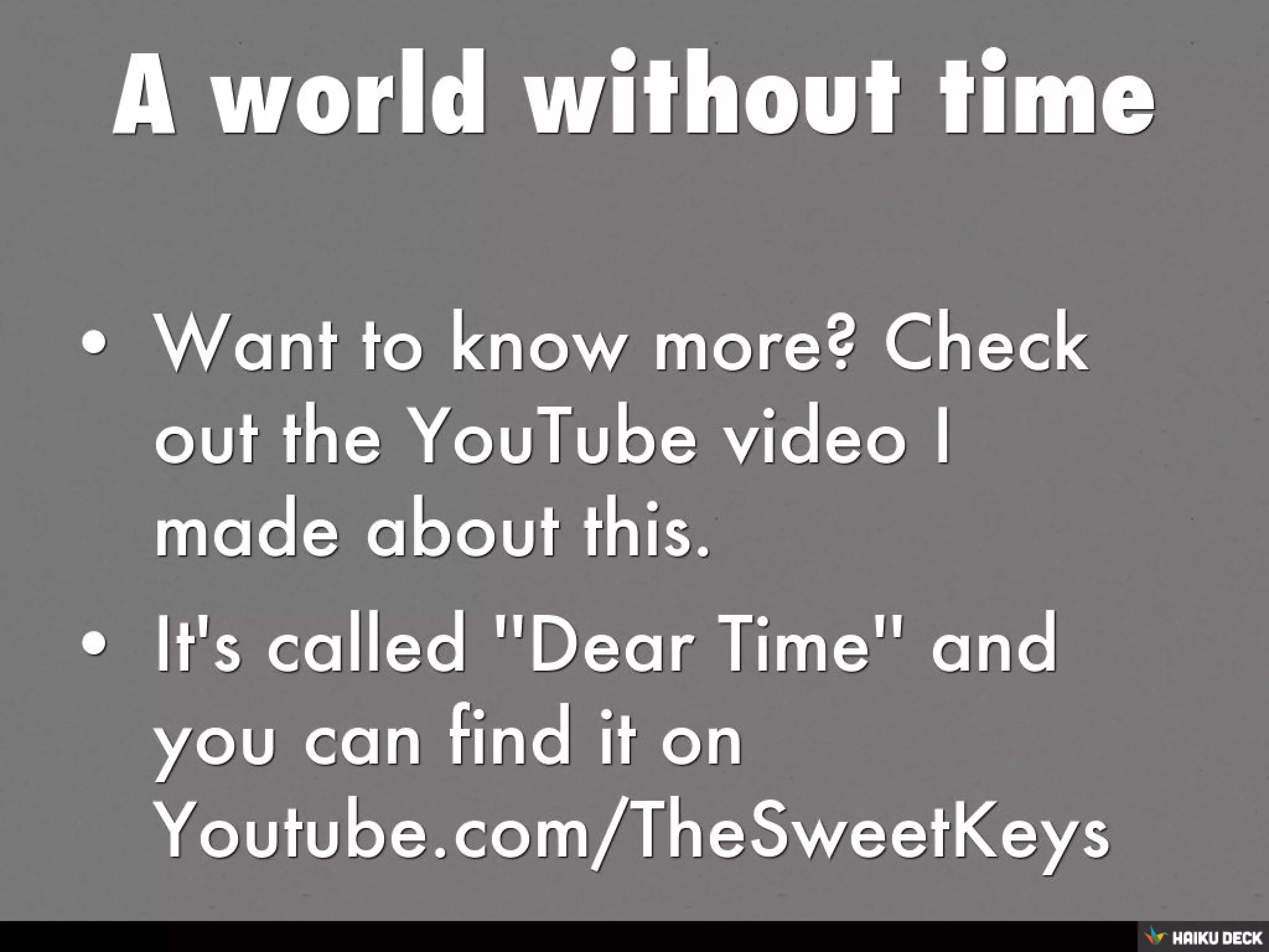 A world without time | PDF