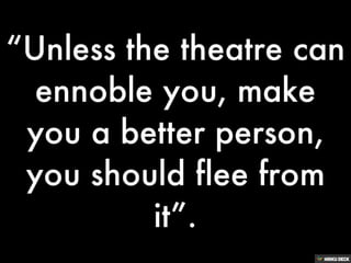 Quotes On Acting | PDF