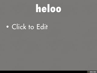 heloo | PPT