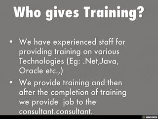 Training And Placement Oriented Program | PPT
