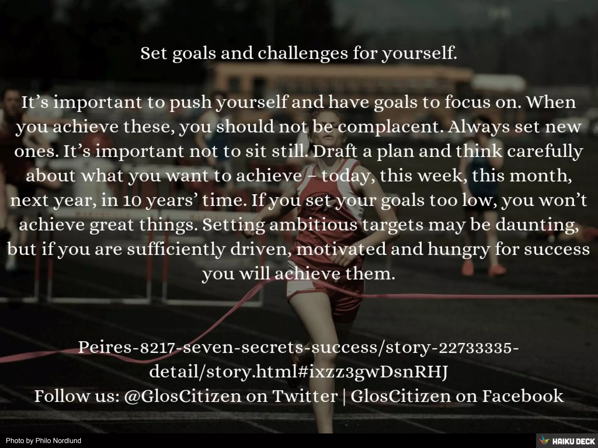 Seven secrets to success | PDF | Poetry | Books and Literature