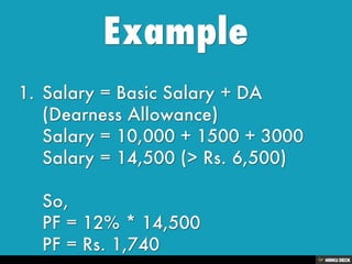How to Calculate Provident Fund? | PPT
