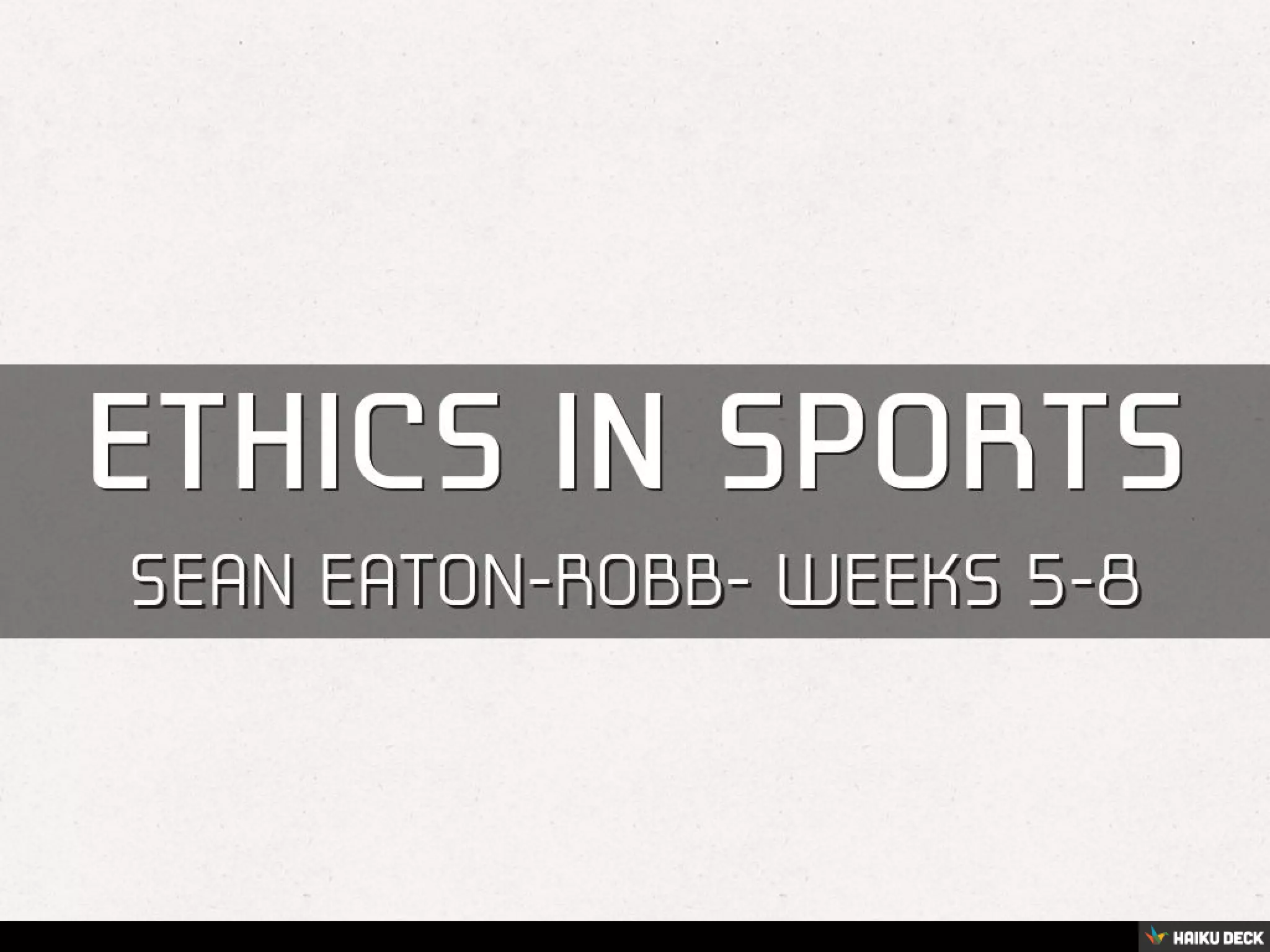 Ethics in Sports | PDF