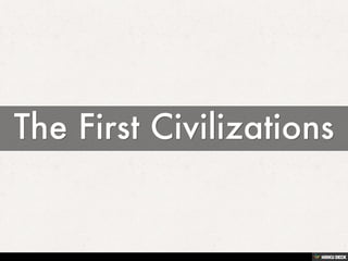The First Civilizations | PPT