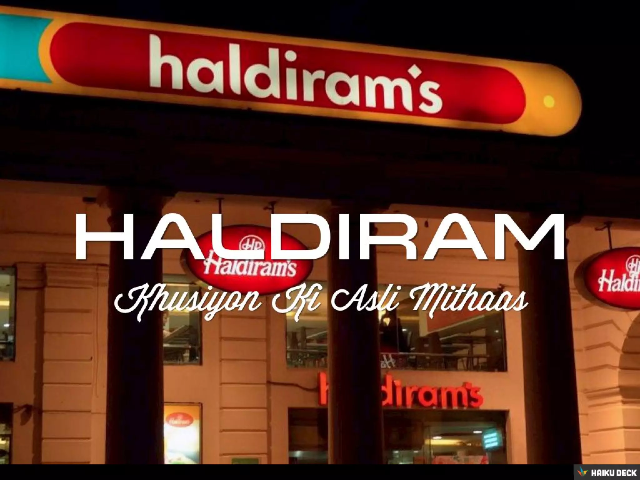 HALDIRAM | PDF
