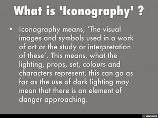 Iconography | PPT