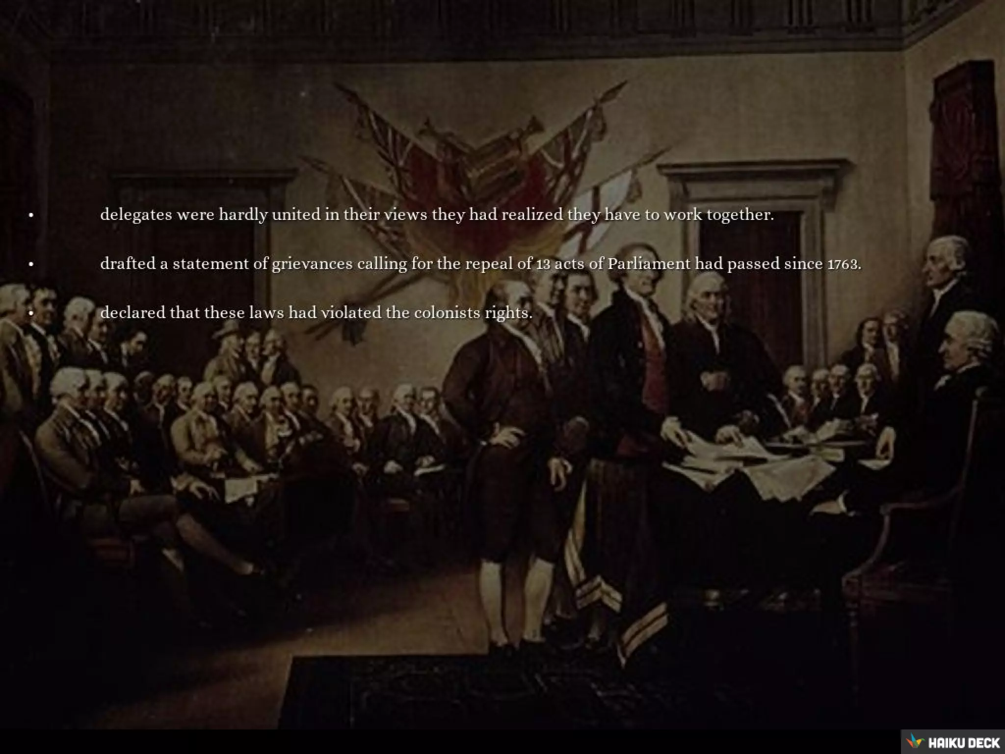THE FIRST CONTINENTAL CONGRESS | PDF