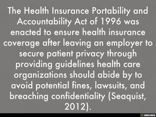 Maintaining Patient Privacy | PDF
