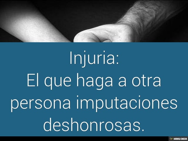 Injuria y Calumnia | PPT