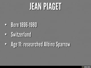 Jean Piaget | PDF