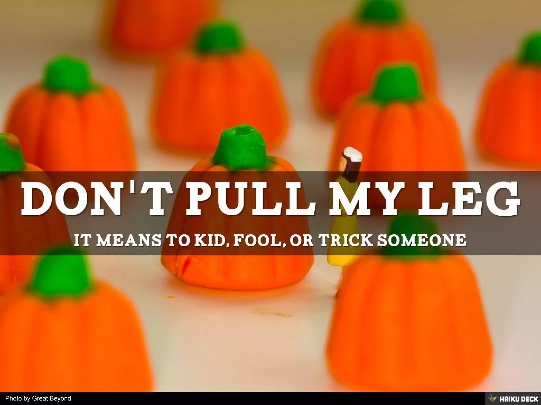 Let's learn some idioms! | PDF
