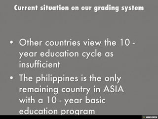 The Philippine k12 Education | PPT
