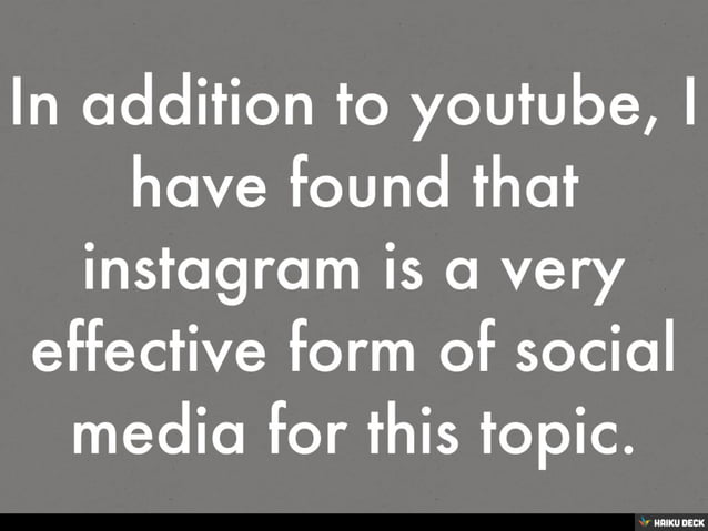 My Experience With Social Media | PDF