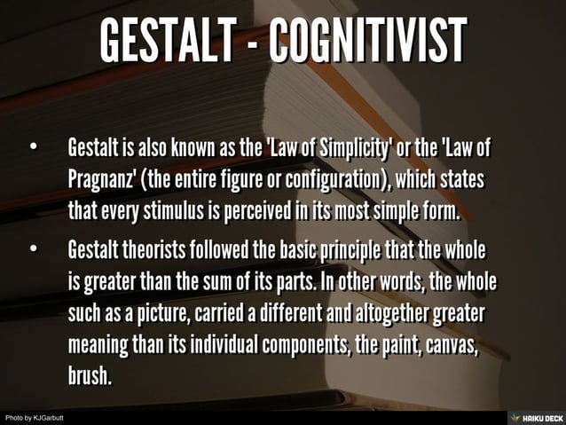 Learning Theories: Gestalt and Thorndike | PPT