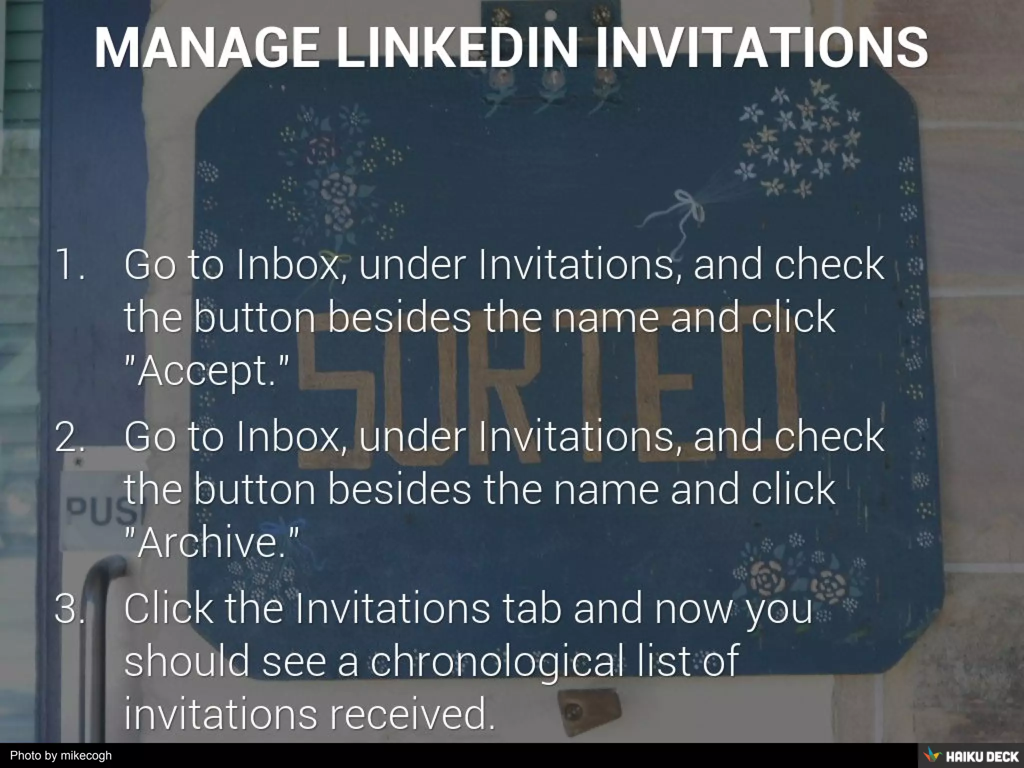 LinkedIn Invitations | PDF