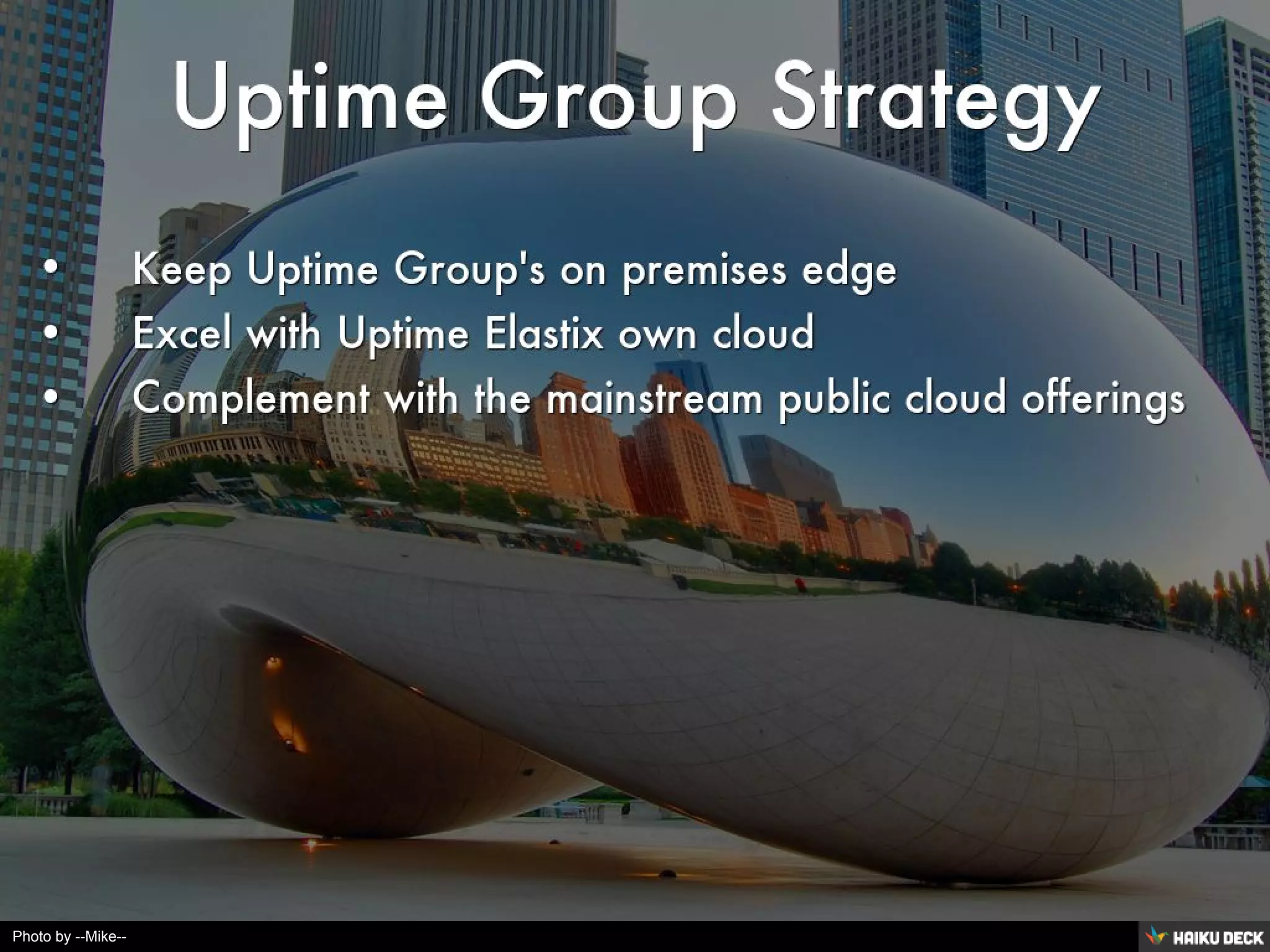 Uptime Elastix | PPT