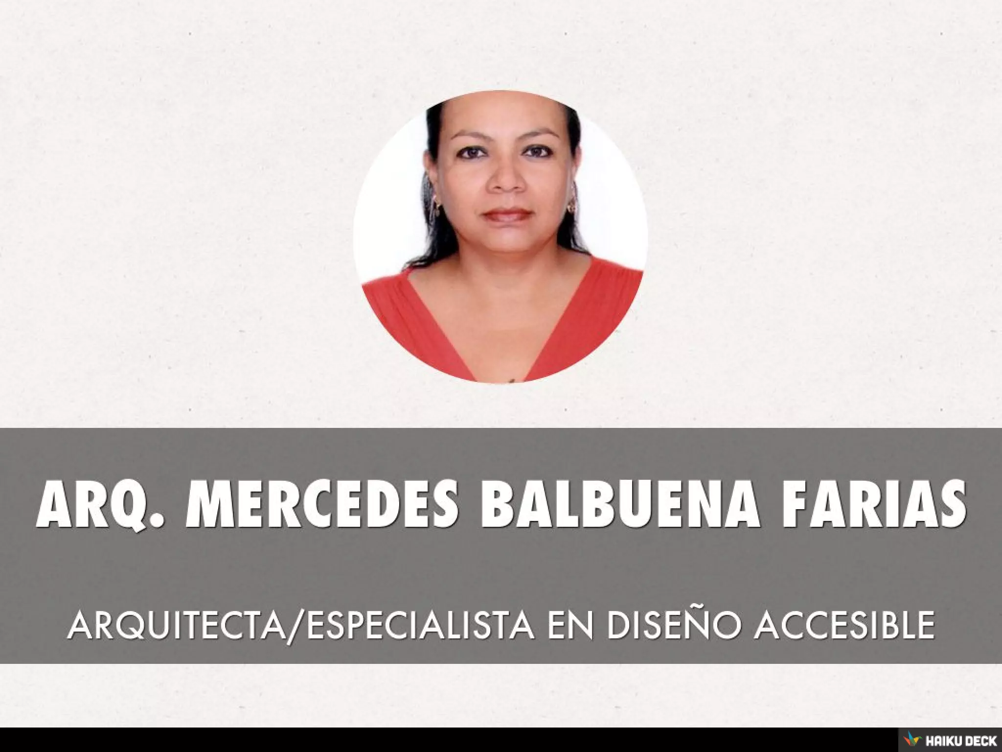 ARQ. MERCEDES BALBUENA FARIAS | PDF