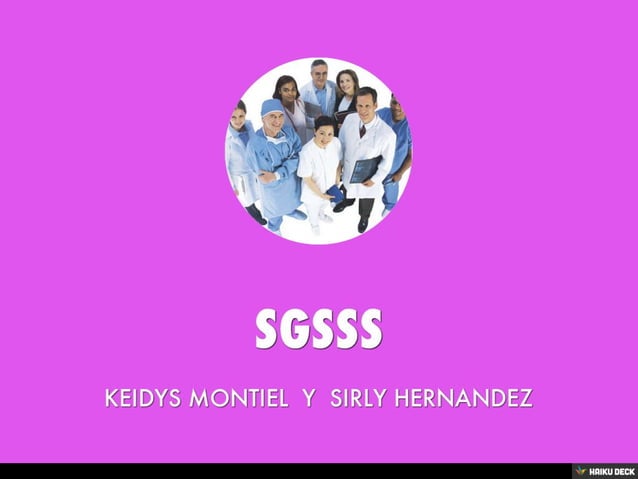 SGSSS | PPT