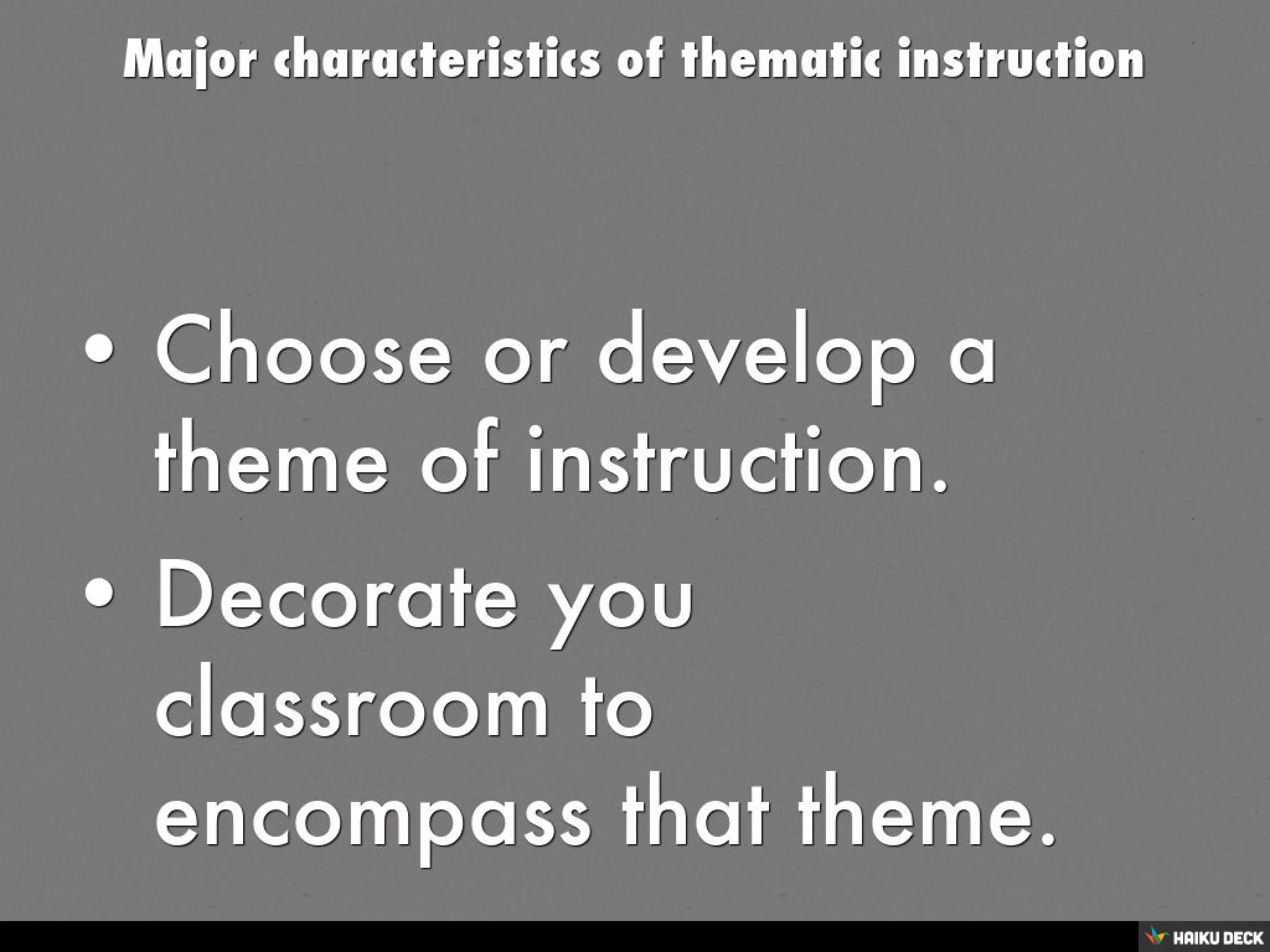 Thematic approach for English language learners. | PDF