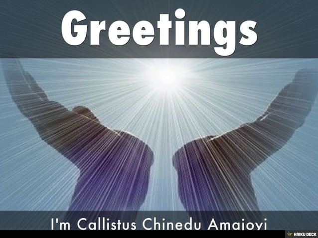 Greetings | PPT