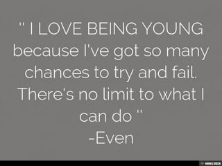 Being young | PDF