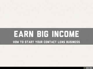 Earn BIG Income | PPT