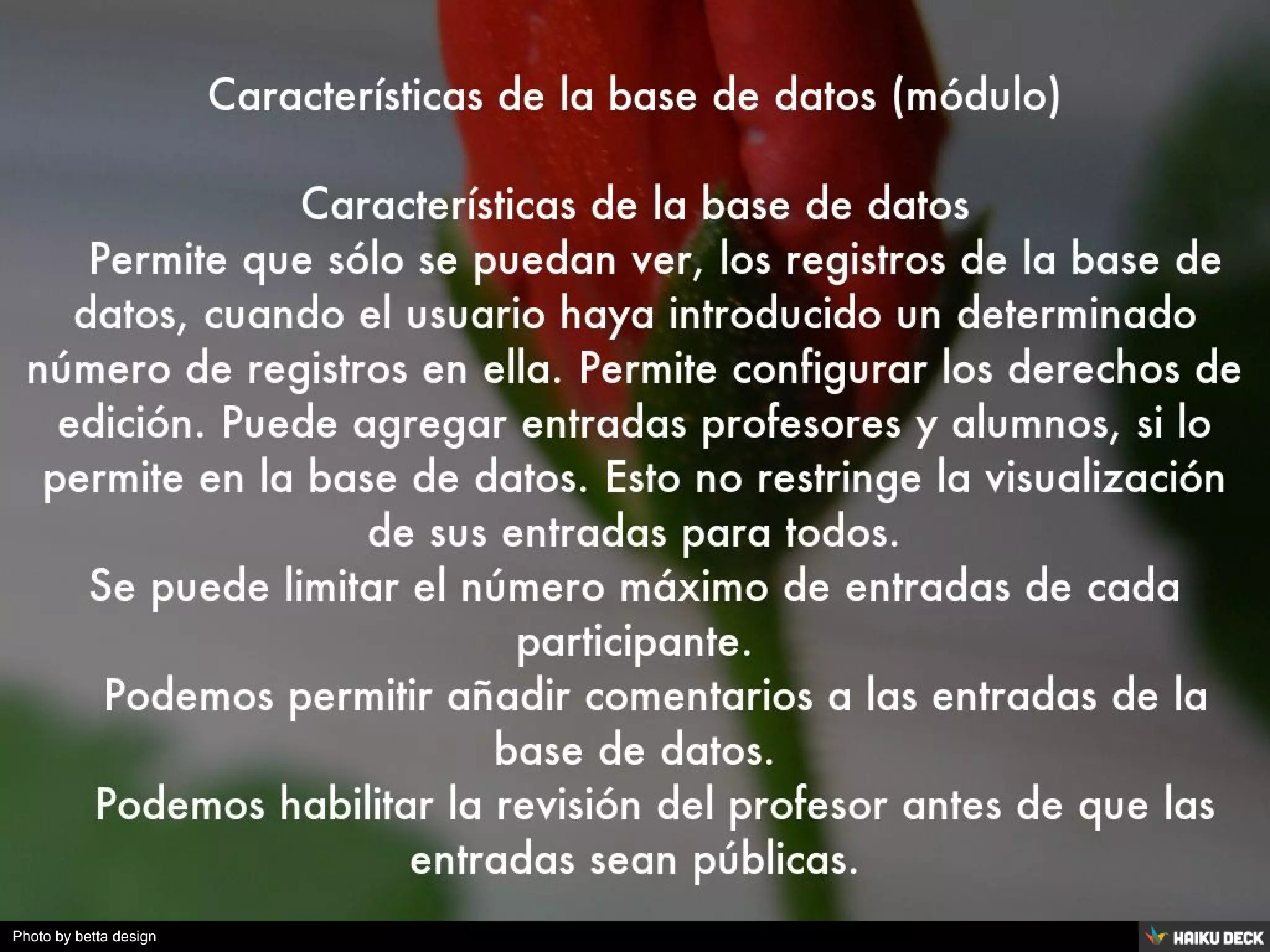 BASE DE DATOS | PDF