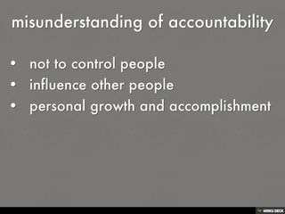 The 5th Lever: Accountability | PDF | Careers