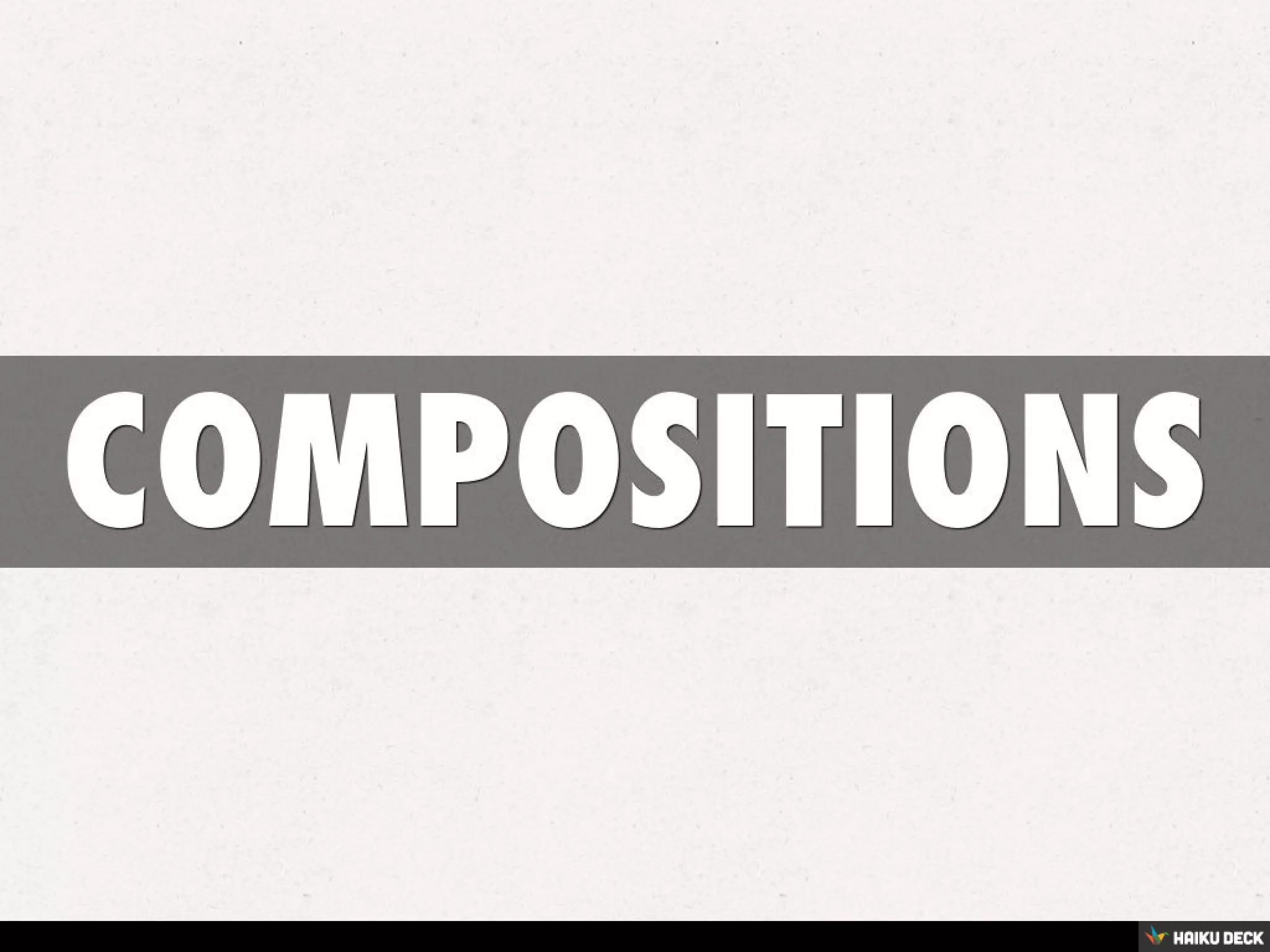 COMPOSITIONS | PDF