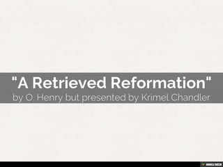 "A Retrieved Reformation" | PDF