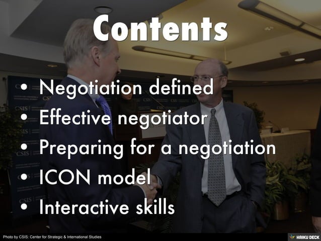 Negotiation Skills | PDF