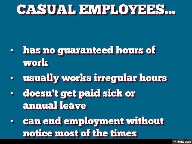 Employee Classification | PPT