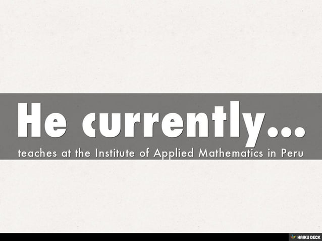 Emil Núñez Rojas | PPT