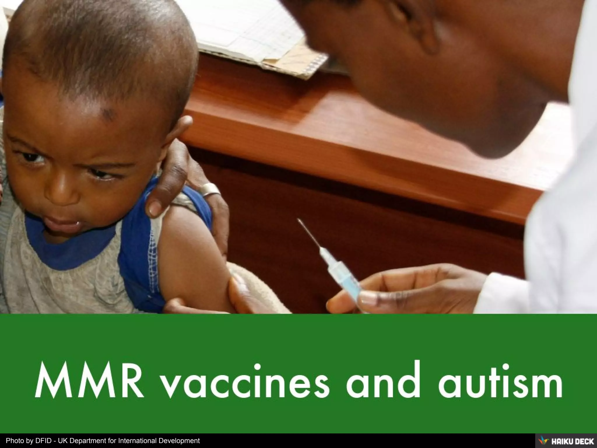 Yoshitaka Fujii - MMR vaccines and autism | PPT