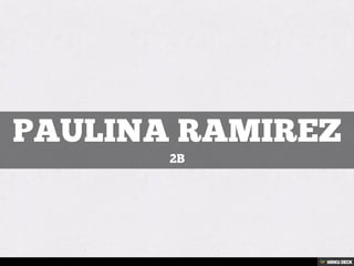Paulina Ramirez | PDF | Poetry | Books and Literature