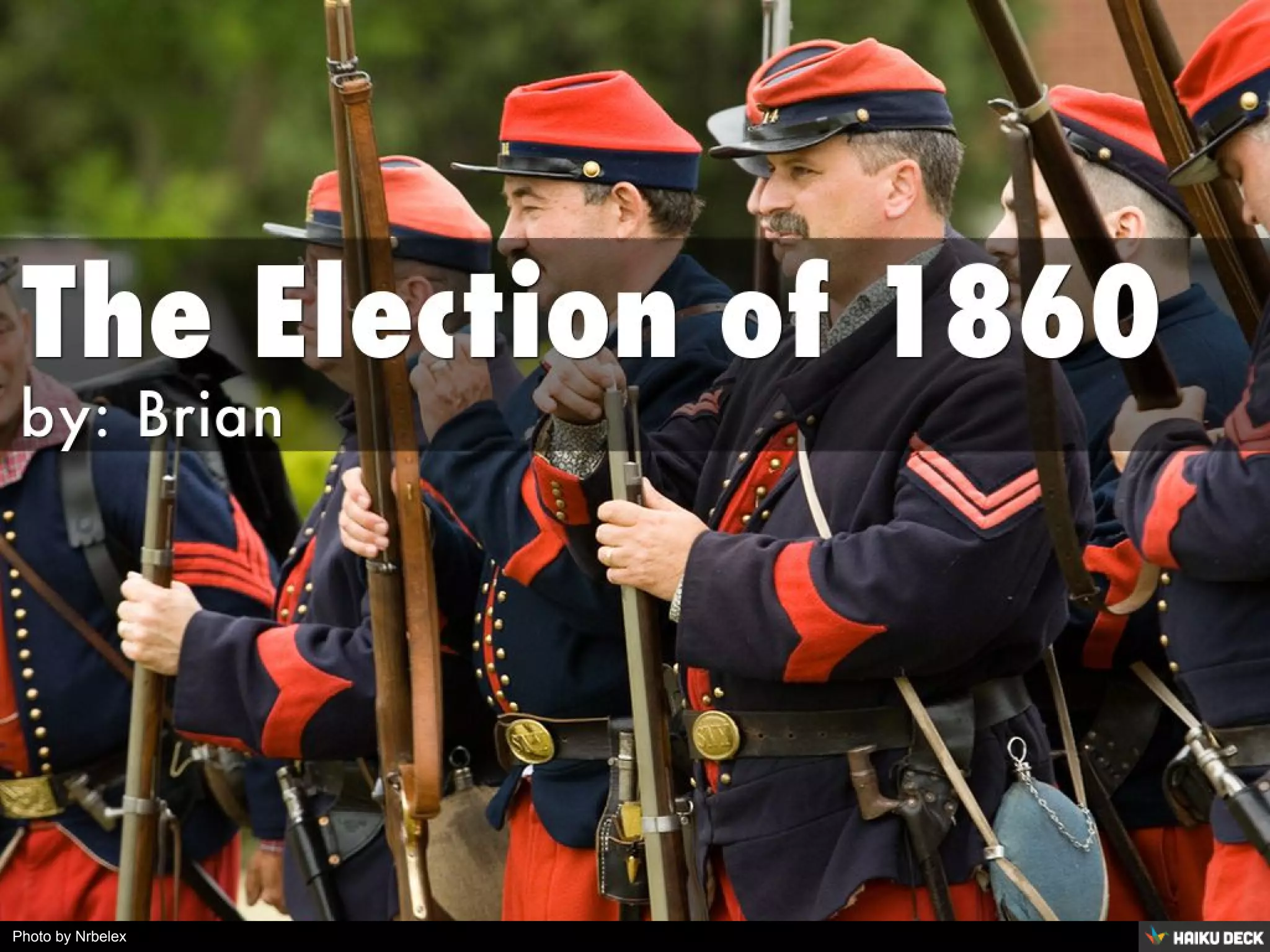 The Election of 1860 | PPT