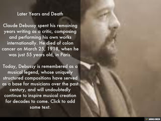 CLAUDE DEBUSSY | PDF