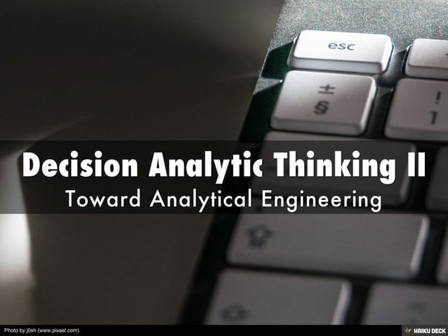 Decision Analytic Thinking II | PDF