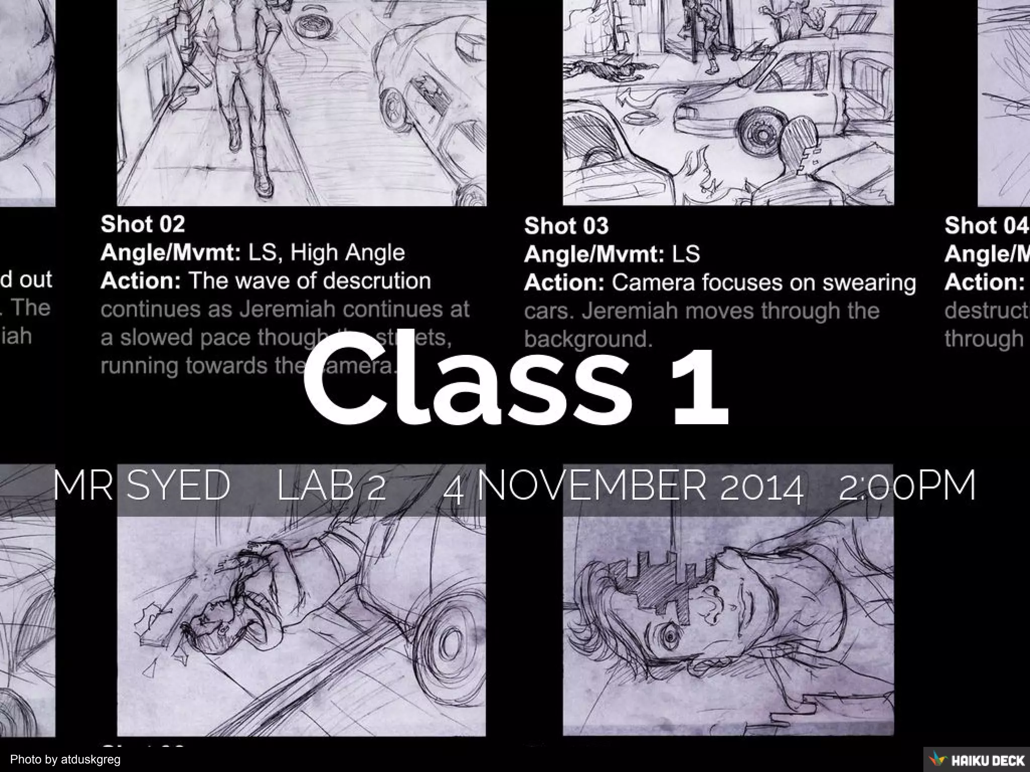 Concept & Storyboard | PDF