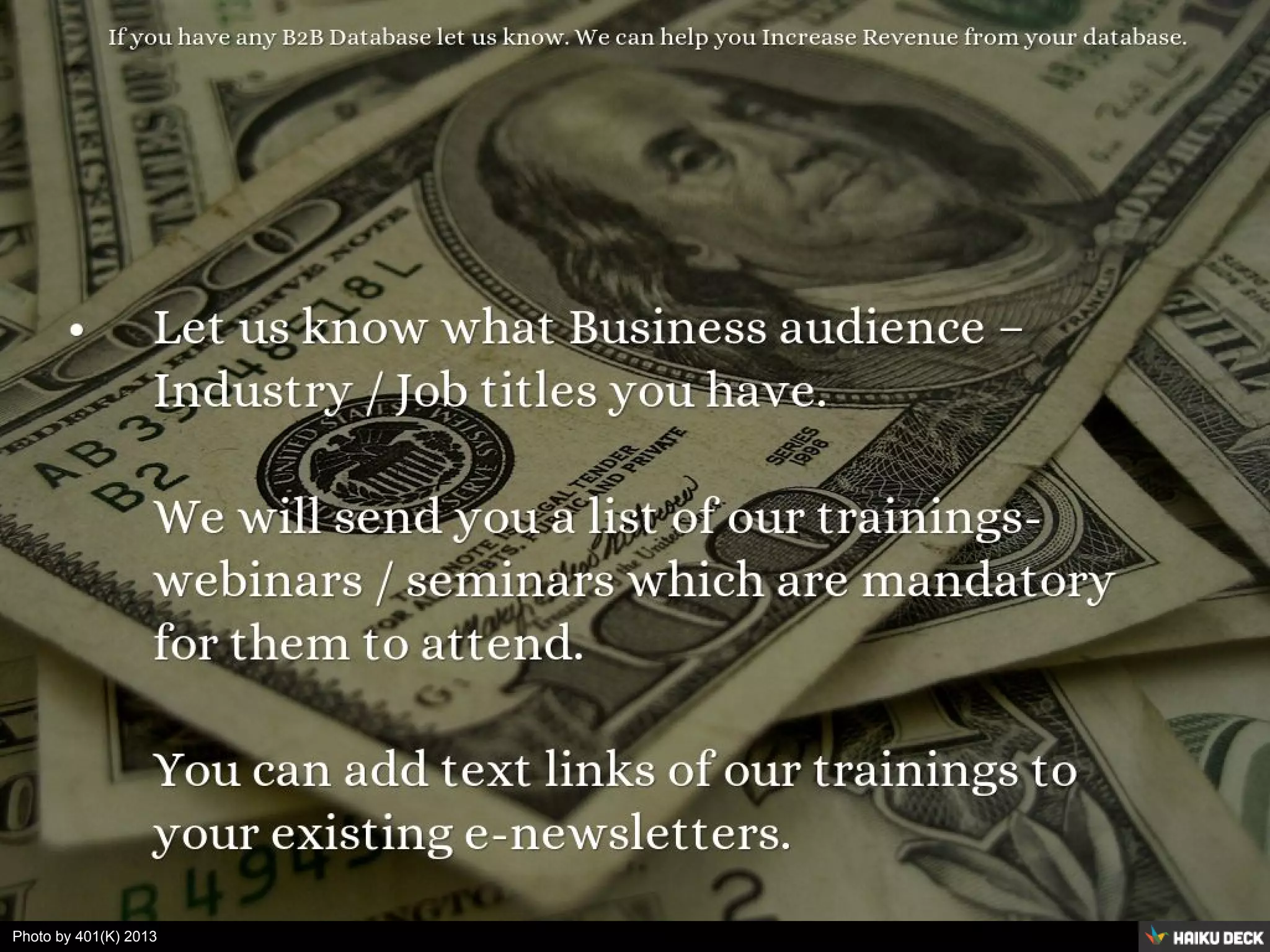 6 Steps to Increase Revenue – Act Now | PPT