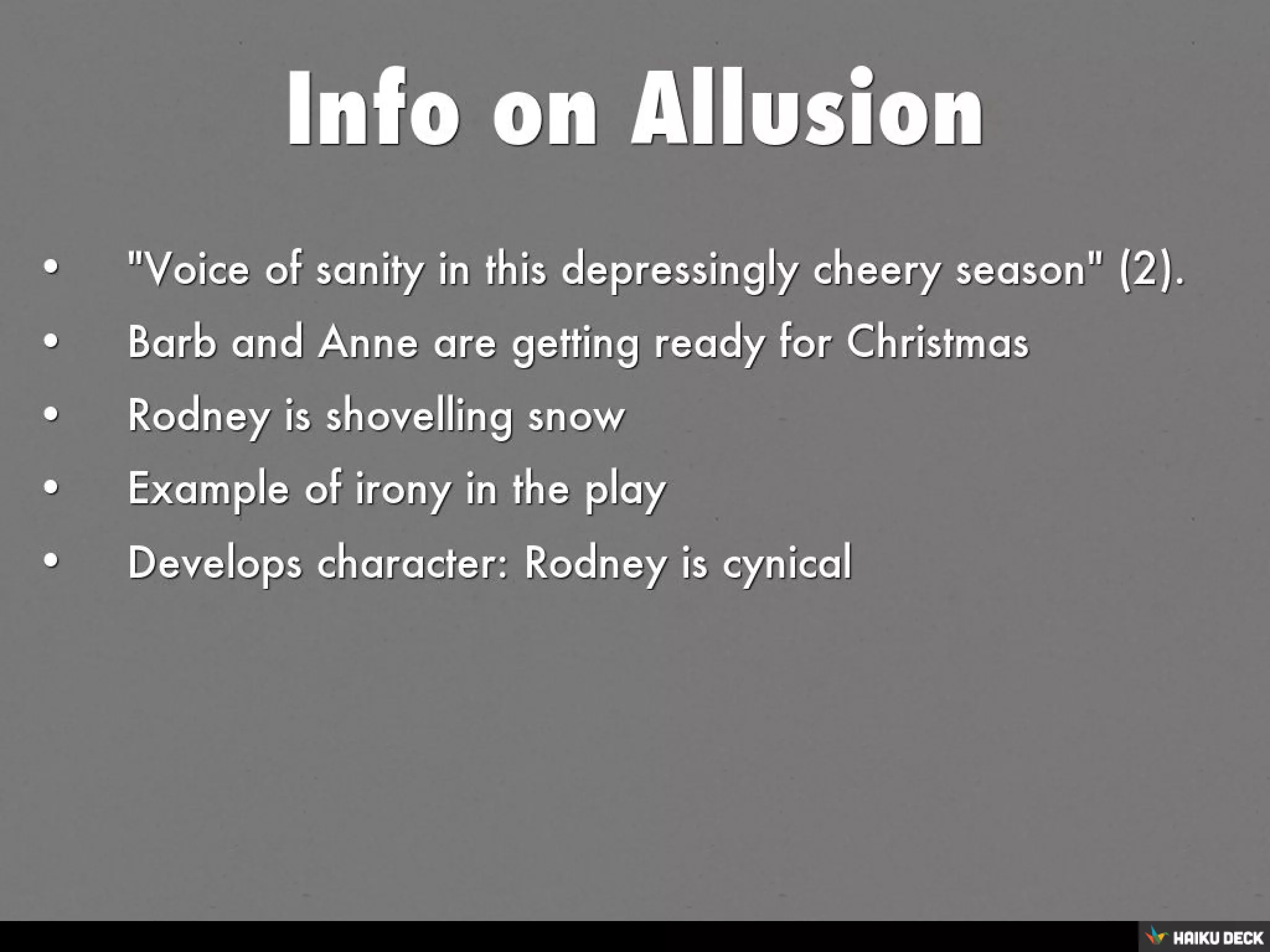 Allusion Presentation | PDF